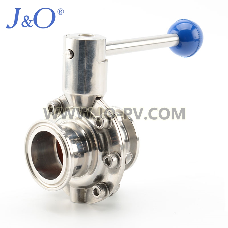 Santiary Punching Center Line Butterfly Valve - J&O Fluid Control Co ...