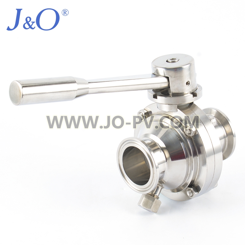 Hygienic Stainless Steel Clamped Butterfly Ball Valve - J&O Fluid ...