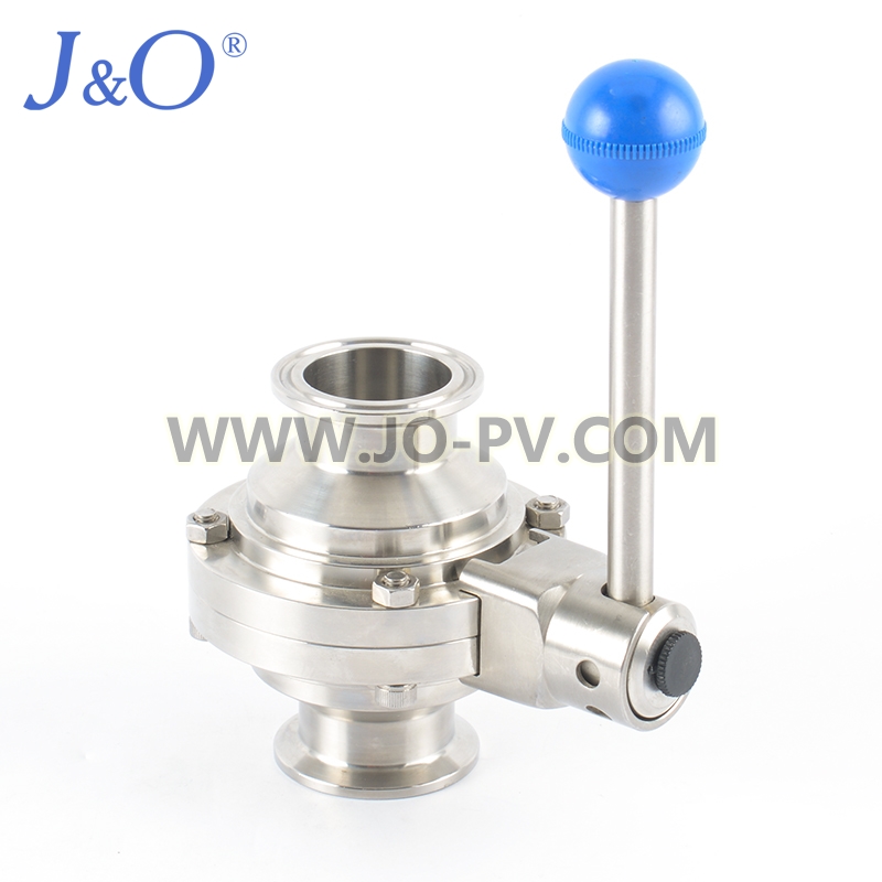 Sanitary Stainless Steel Tri-clamp Butterfly Ball Valve - J&O Fluid ...