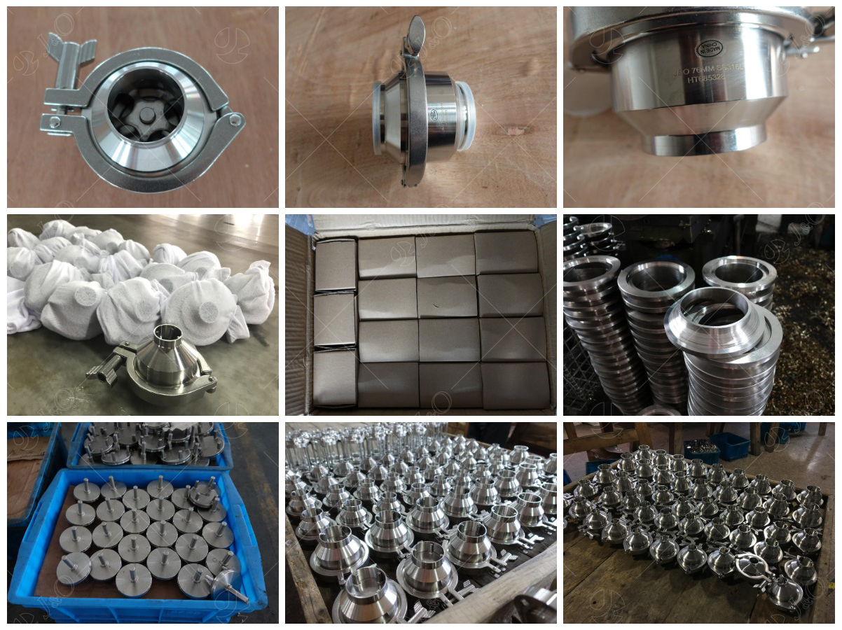 Sanitary Stainless Steel Butt Weld Check Valve - J&O Fluid Control Co ...