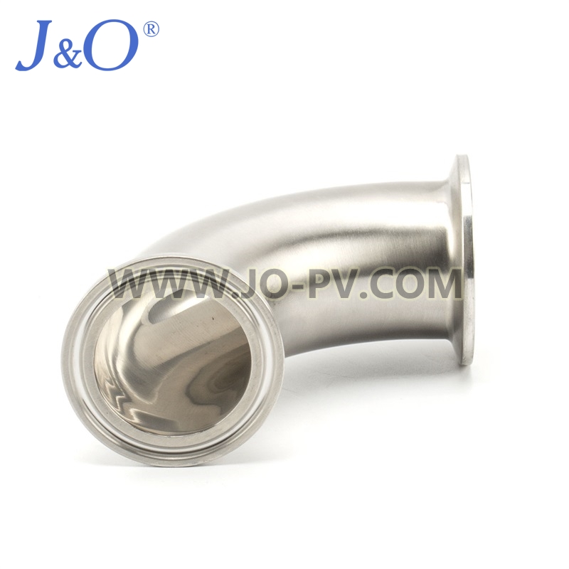 Sanitary 90 Degree Elbow Clamp - J&O Fluid Control Co., Limited.