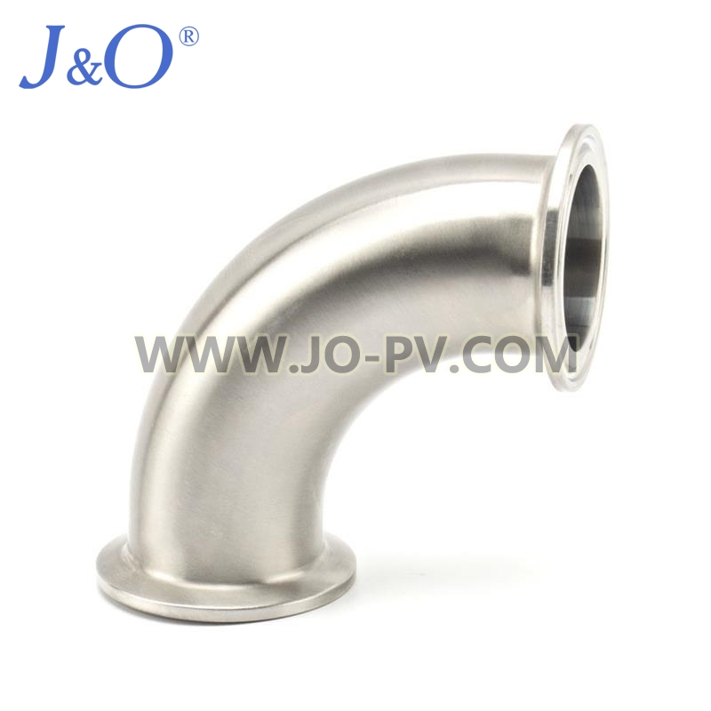 Sanitary 90 Degree Elbow Clamp - J&O Fluid Control Co., Limited.