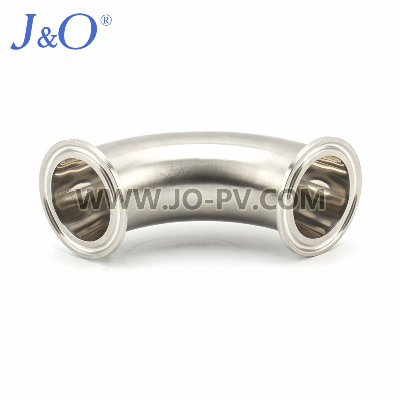 Sanitary 90 Degree Elbow Clamp - J&O Fluid Control Co., Limited.
