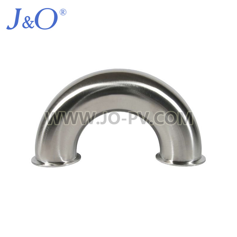 Sanitary 180 Degree Elbow Clamp - J&O Fluid Control Co., Limited.